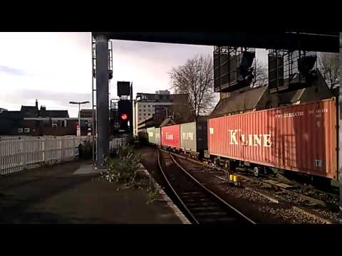 66740 'Sarah' passes Lincoln Central - YouTube
