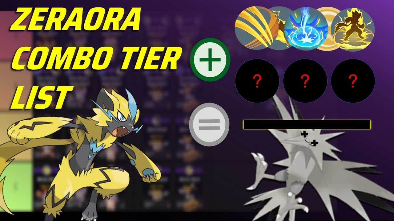 Zeraora Move TIER LIST - Smite Guide to Masters - YouTube