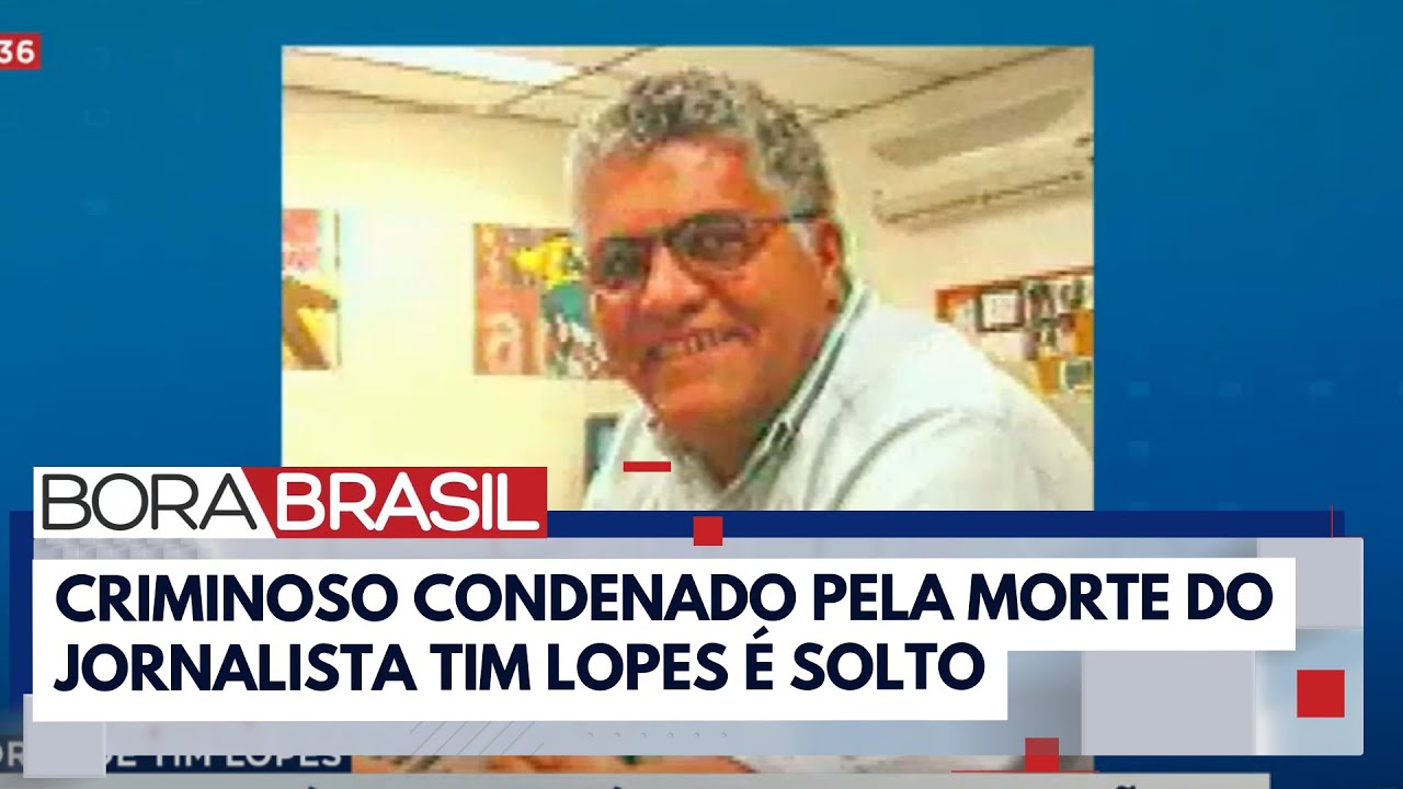 Traficante condenado pela morte de Tim Lopes é solto I Bora Brasil ...
