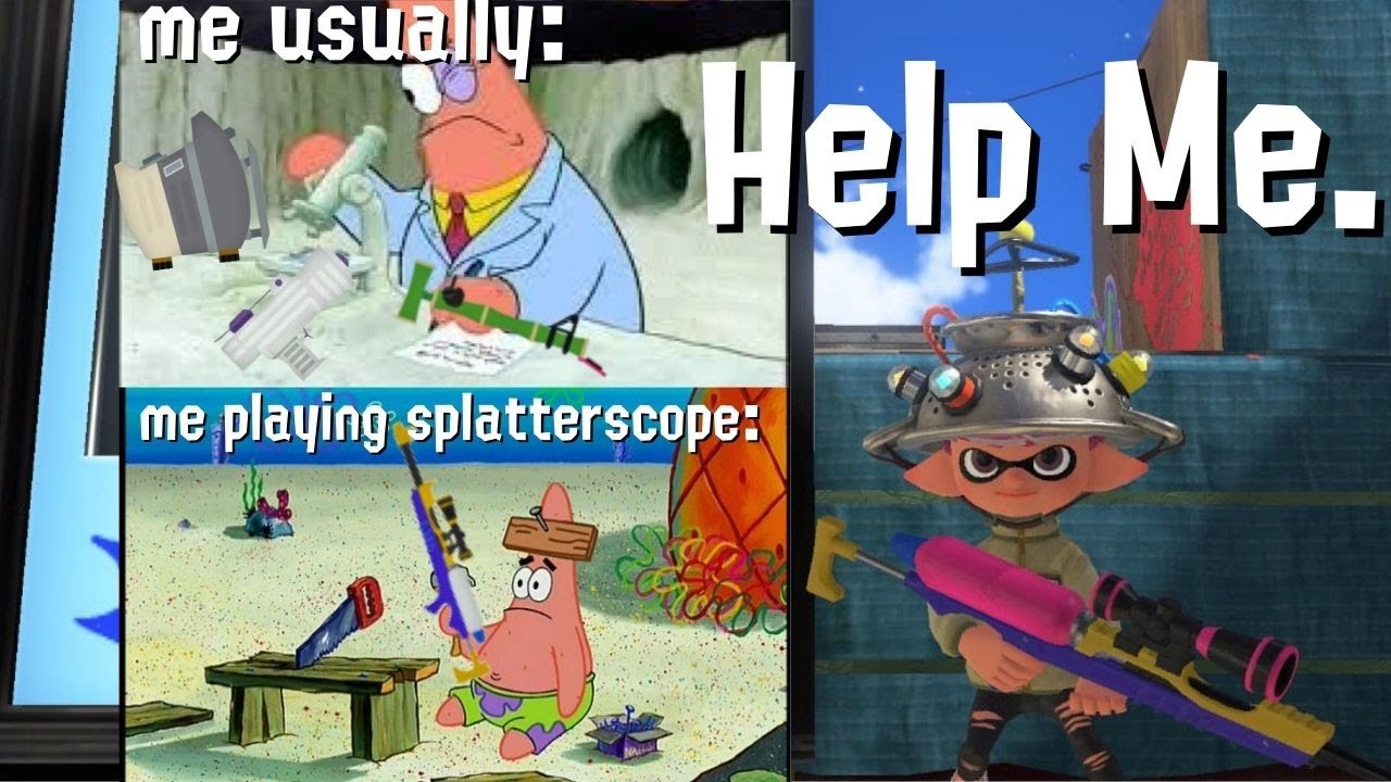 Splatterscope Is PAIN. | Splatoon 3 - YouTube