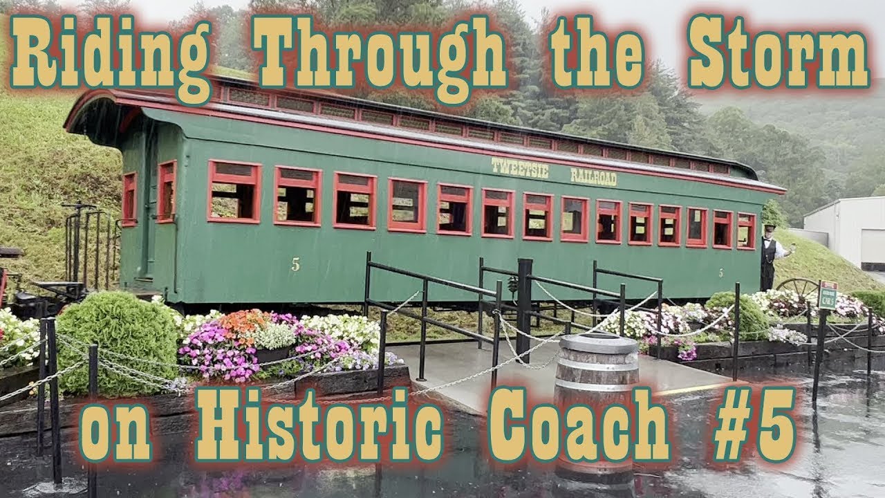 Rainy Day Ride on Coach Car Five - Tweetsie Railroad Heritage Weekend ...