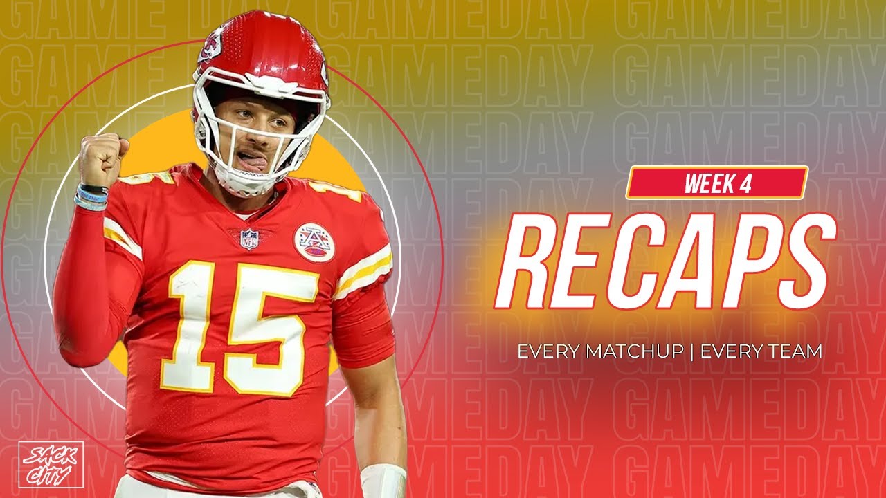 Episode #93 NFL Week 4 Recap - YouTube