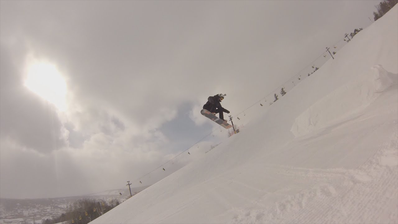 Rhythm Terrain Park - Advanced - Mont Ripley Ski Hill - follow cam ...