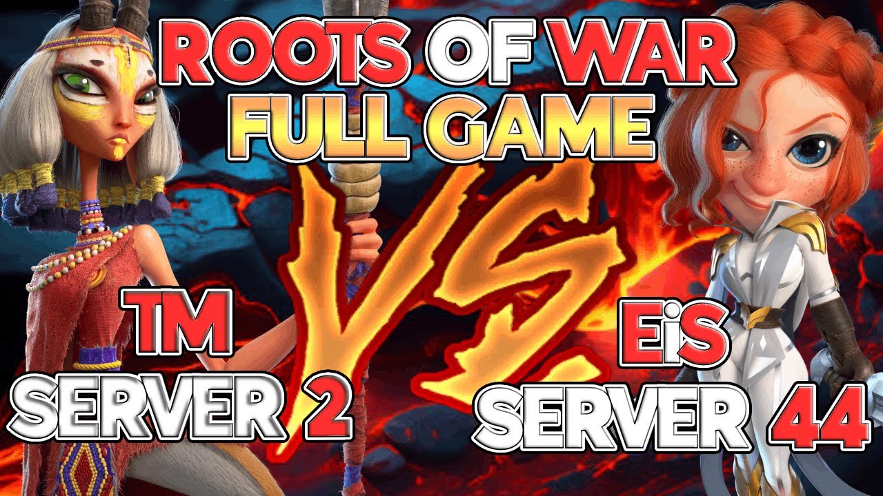 TM vs EiS! Server 2 vs Server 44! Roots of War Full GAME! Start To FINISH TRIPLE PoV Gameplay ...