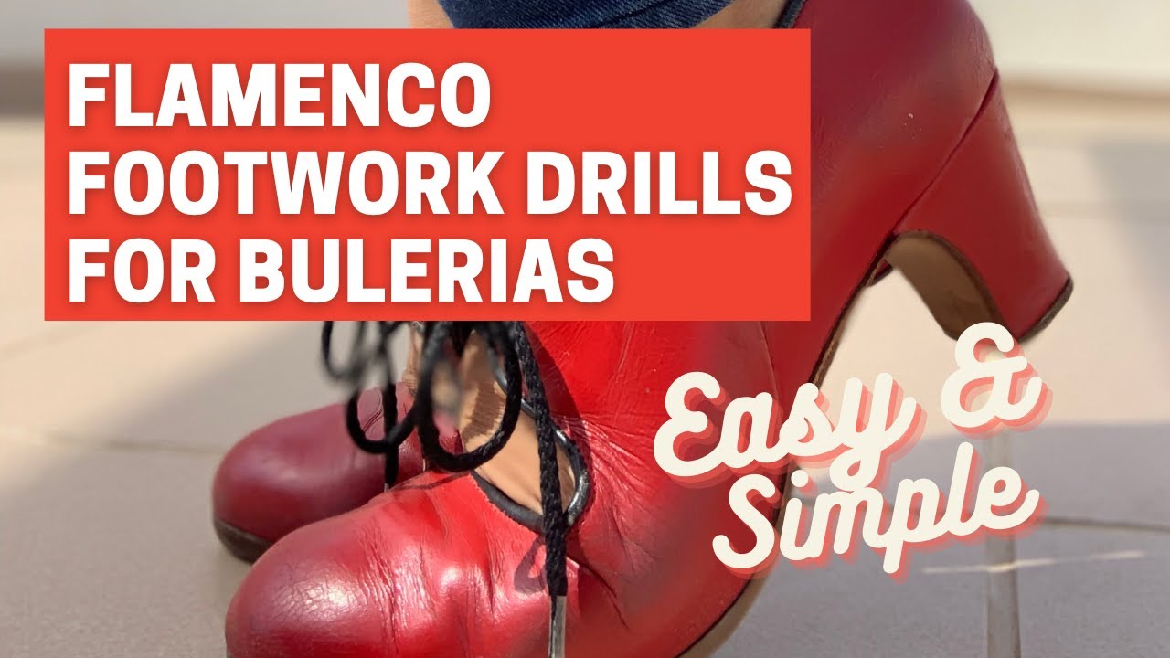 Dance Flamenco Online Easy & Simple Footwork drills 【Flamenco Footwork ...