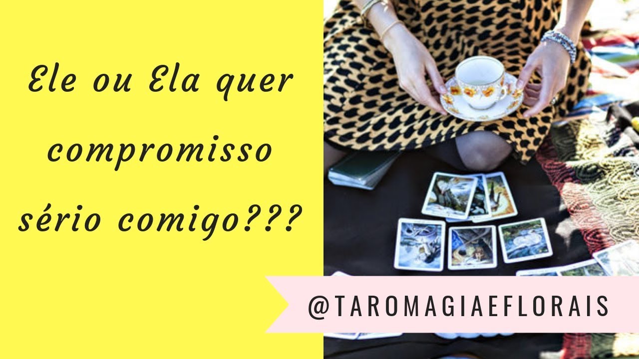 ELE OU ELA QUER COMPROMISSO SÉRIO COMIGO? BARALHO CIGANO - YouTube