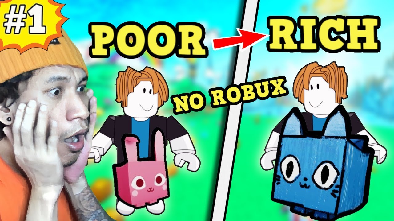 (No Robux Needed) Poor To Rich In Pet Simulator X SERIES - Episode #01 ...