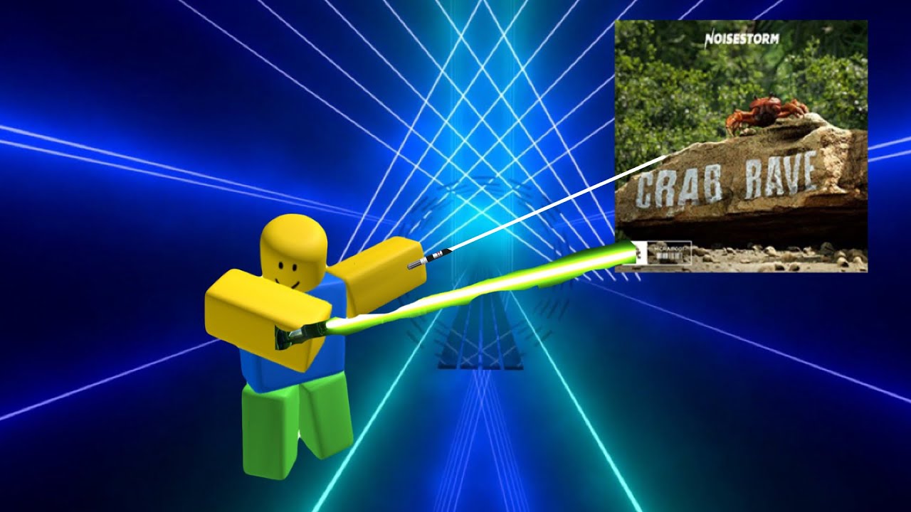 Noob plays beat saber until he hits every block on crab rave (rage ...