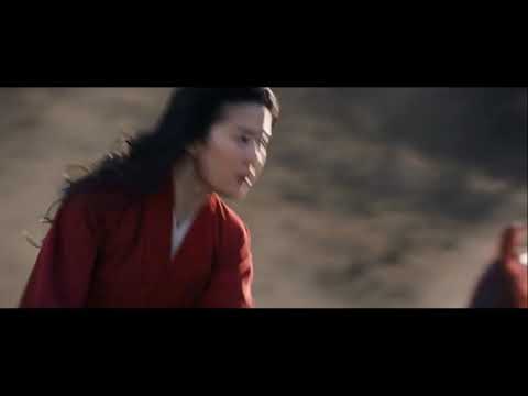 Mulan 2020 kicks the arrow. - YouTube