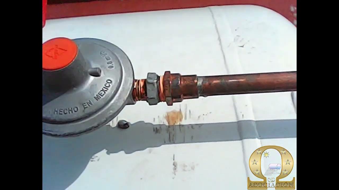 Como instalar un tanque estacionario para gas LP - YouTube