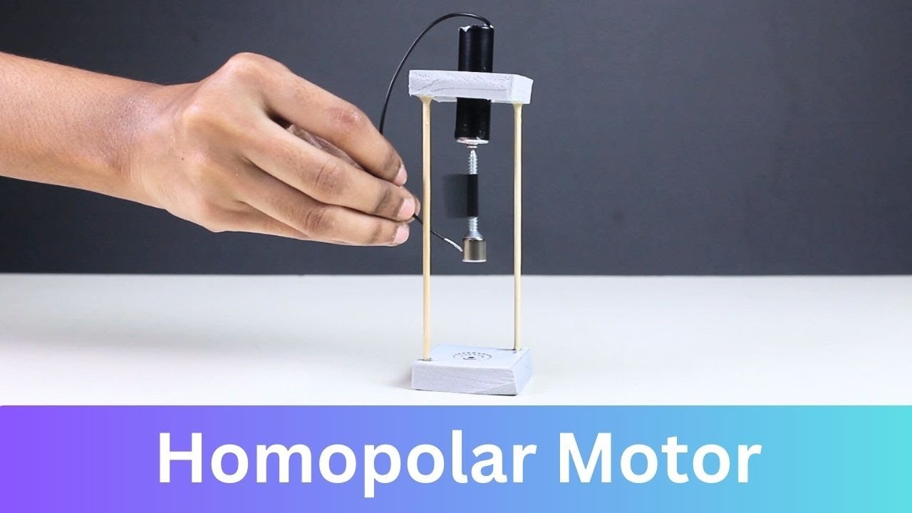 Homopolar Motor | ThinkTac - YouTube