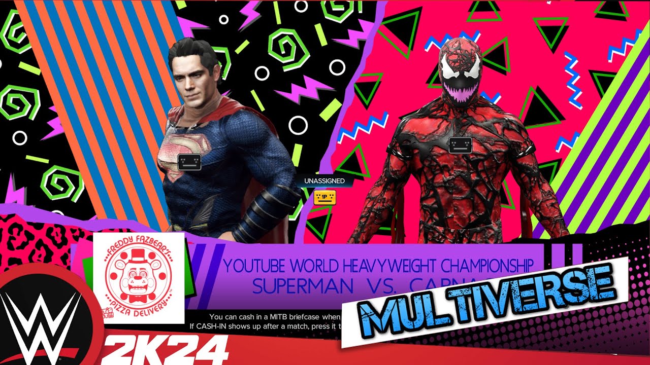 WWE 2K24 #multiverse - Superman VS Carnage - YouTube