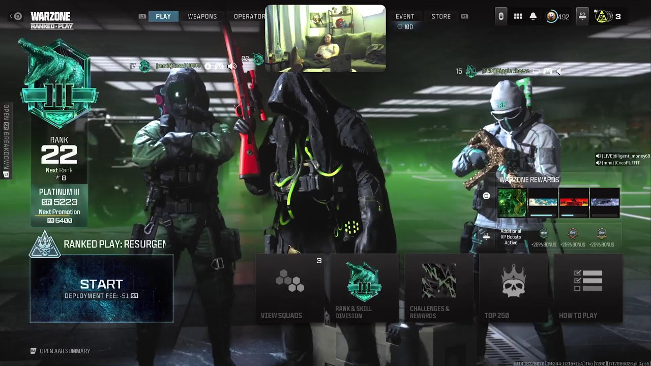 LIVE: RANKED REBIRTH S4 💎 HUNT - YouTube