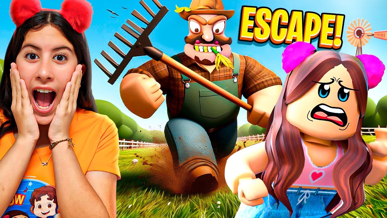 Maria Clara na Fuga da Fazenda do Tio Billy!🐔💨- Roblox ESCAPE UNCLE ...