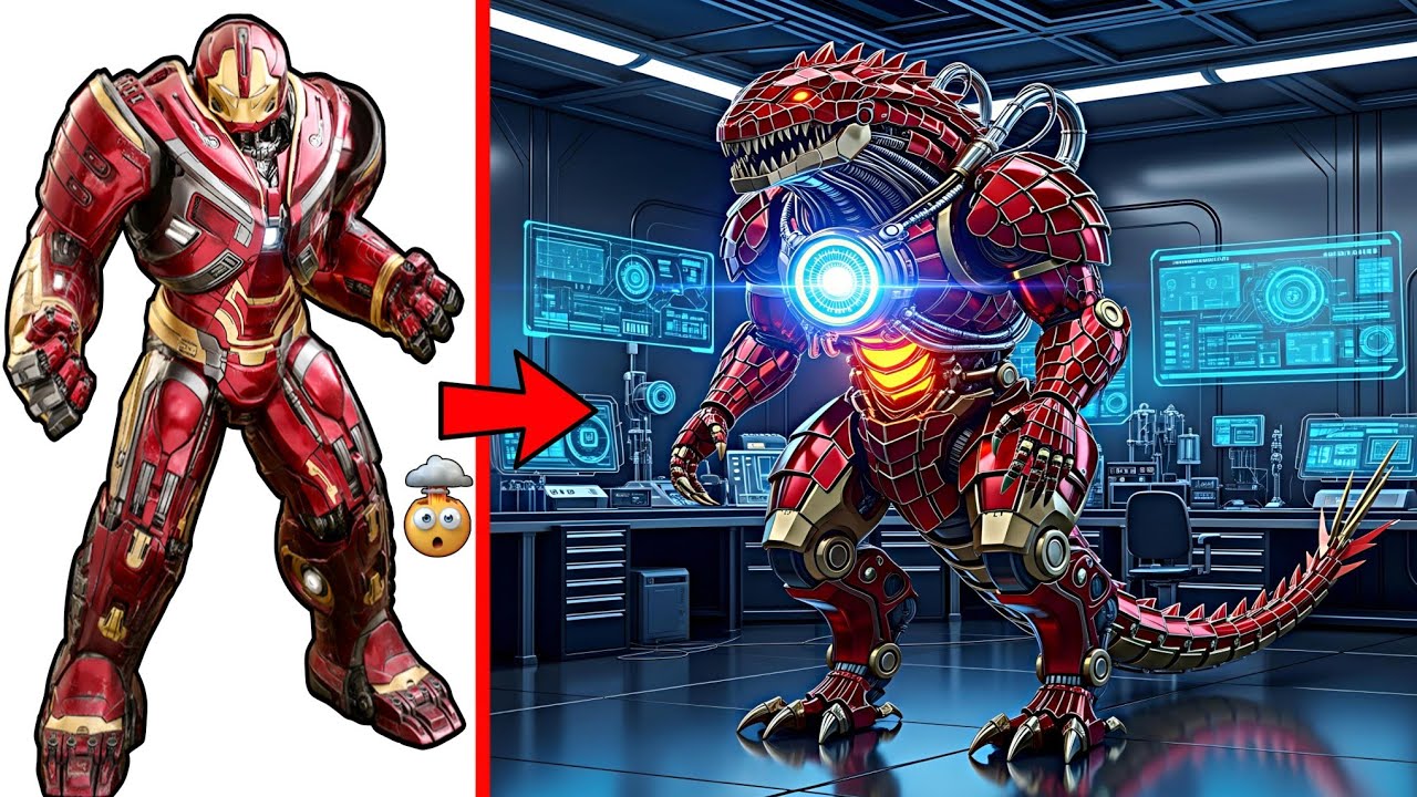 Avengers Transformed Into Giant Monster Creatures | Realistic Avengers ...