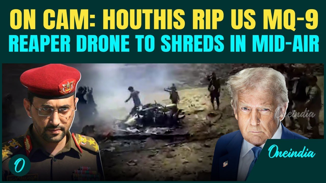 VIDEO: Houthis Blow Up U.S MQ-9 Reaper Drone — $30 Million Aircraft ...