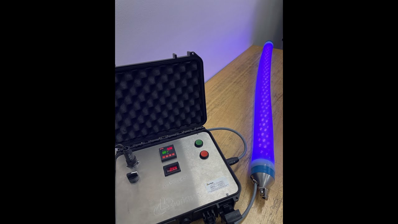 Just-Light UV Packer - med glasvæv - YouTube