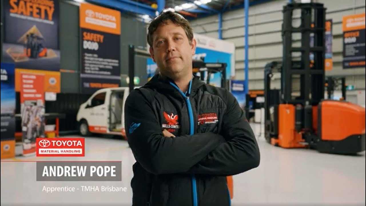 Meet Andrew, apprentice technician @ TMHA 2024 National Skills ...