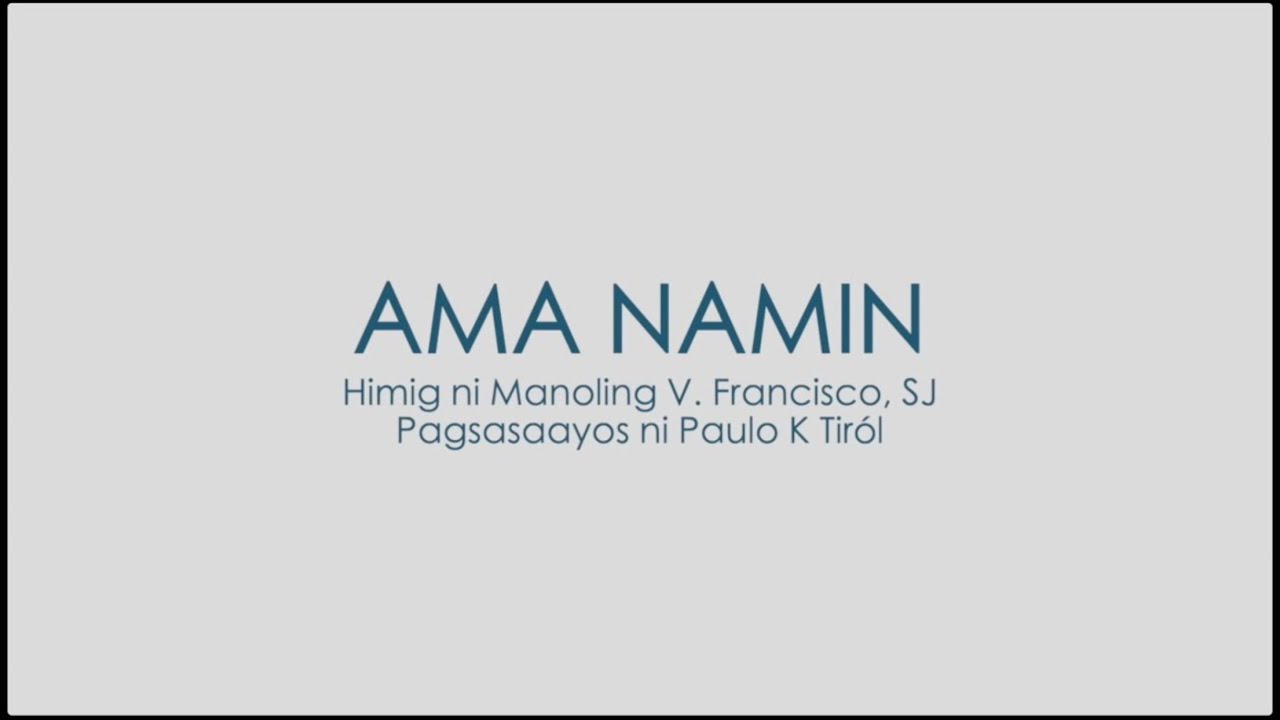 Ama Namin - YouTube