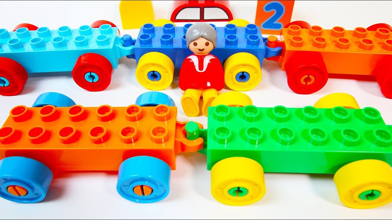 Learn Pairs of Colors with Simple Duplo Cars - A Building Blocks Toys ...