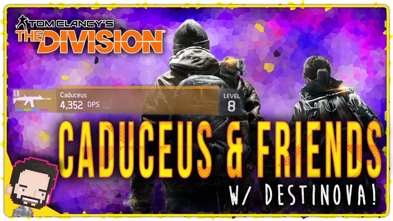 Caduceus Assault Rifle & Friends! | The Division Beta #2 - YouTube