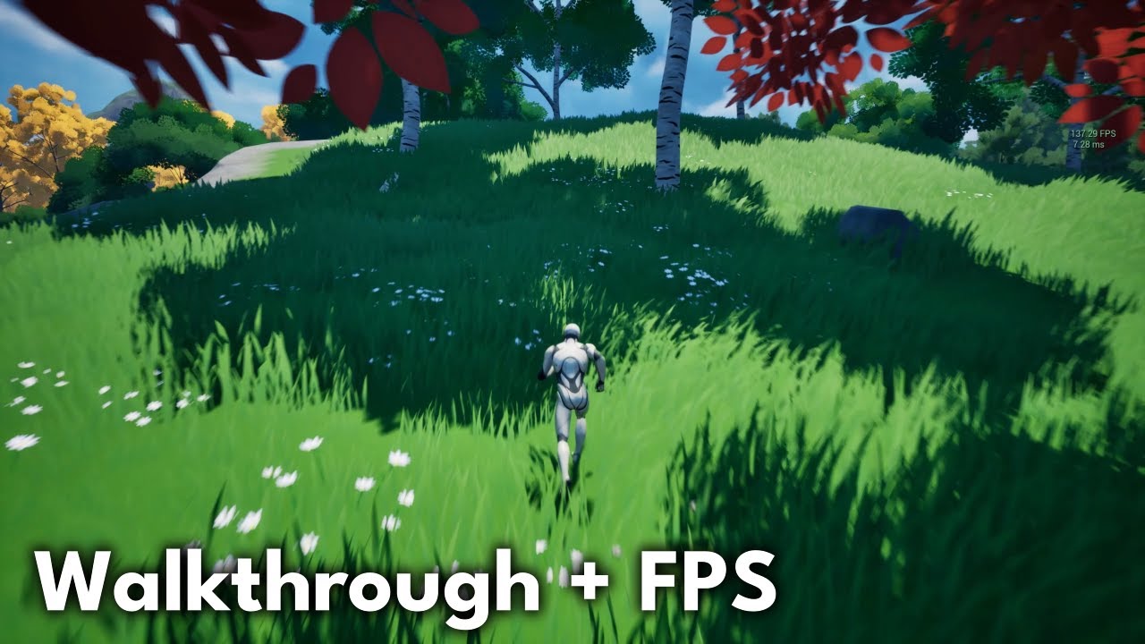 Stylized Nature Environment - Vol. 1 | Walkthrough & FPS | AeonShaper ...