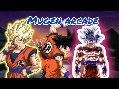 Mugen arcade mode goku - YouTube