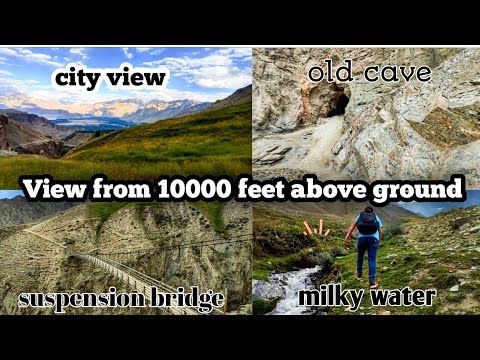 top 10 places to visit skardu | maltro cave chunda valley | dangerous suspension bridge | meadow