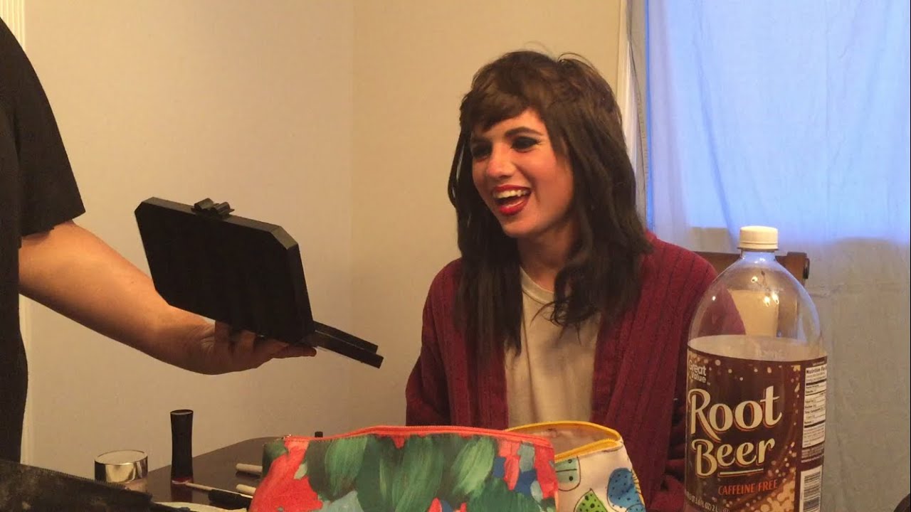 Turning My Friend Into A Drag Queen! - YouTube