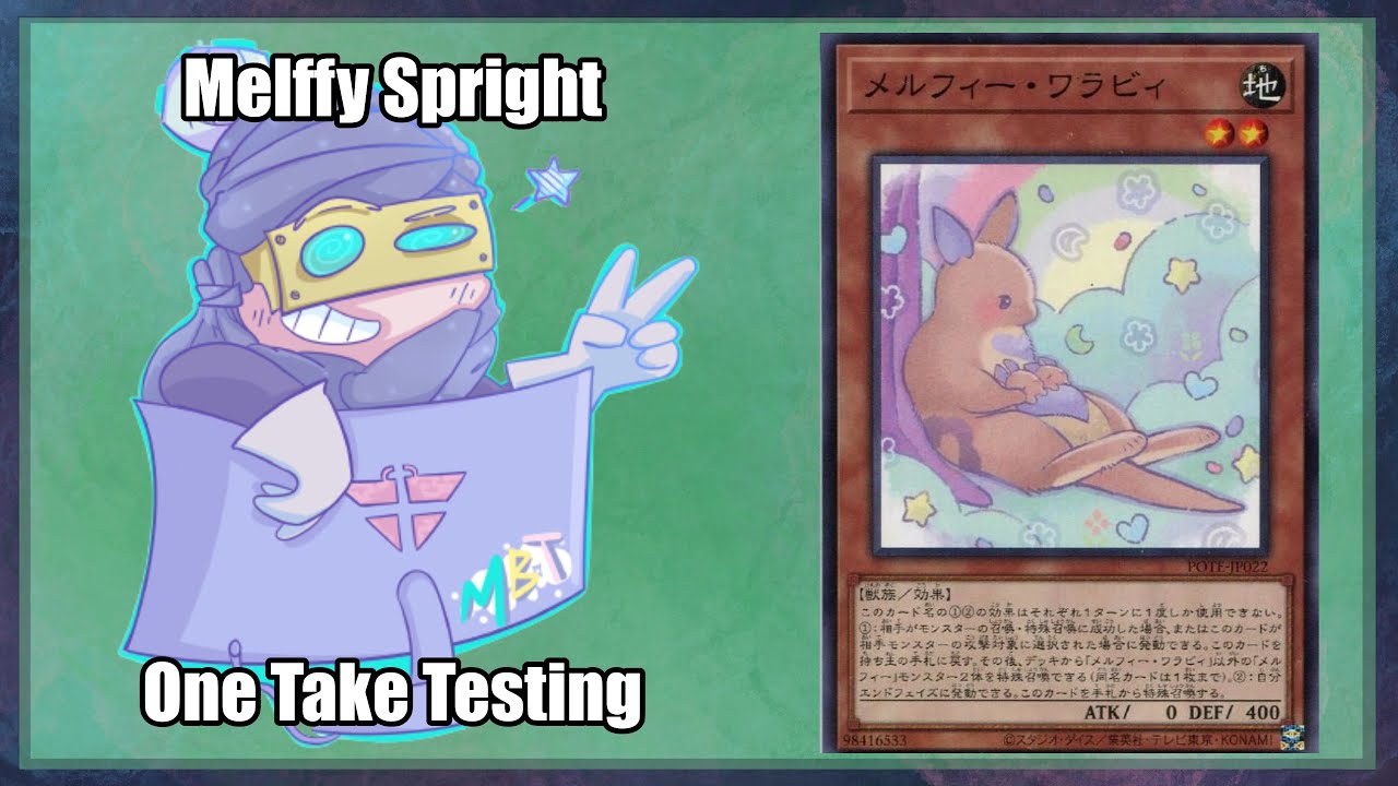 MELFFY SPRIGHT - One Take Testing - YouTube