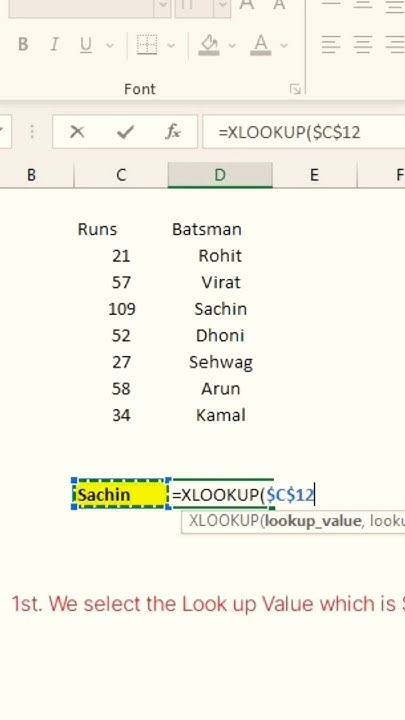 Learn Xlookup In Simple Way😍 Exceltutorial Excel Exceltips Exceltricks Exceledge Youtube