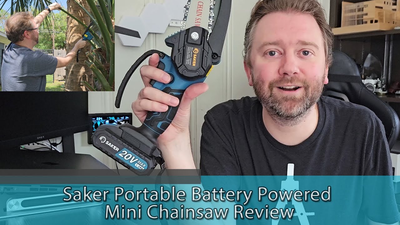 I Didn't Expect THIS From a Mini Chainsaw! 😲 | Saker Chainsaw Honest ...