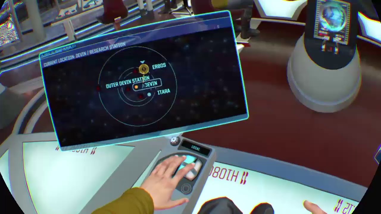 Im a captain?? Star trek VR - YouTube