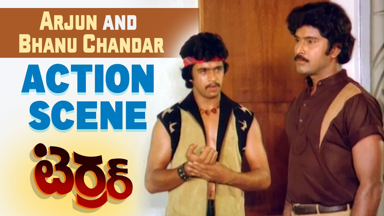 Terror Telugu Movie Action Scene - 01 | Bhanu Chander & Arjun Sarja ...