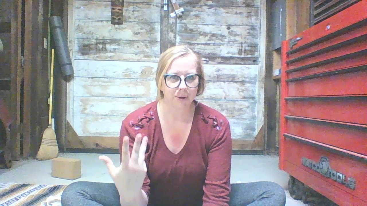 Gentle yoga Adult school 4/3 - YouTube