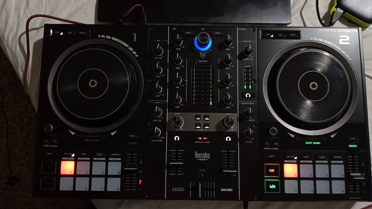 DJ CONTROLER IMPULSE 500. 100% COMPATIBLE CON VIRTUAL DJ!! - YouTube