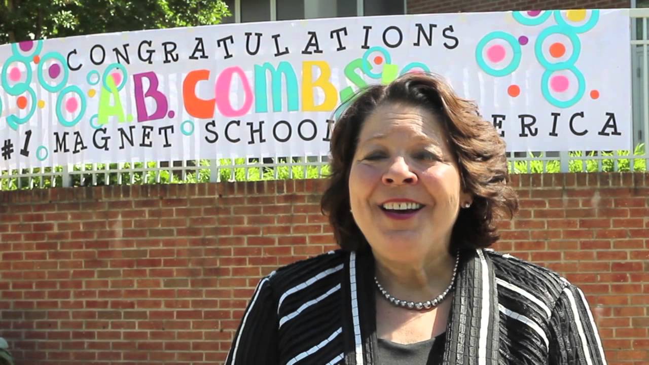Combs Elementary celebrates top magnet school ranking - YouTube