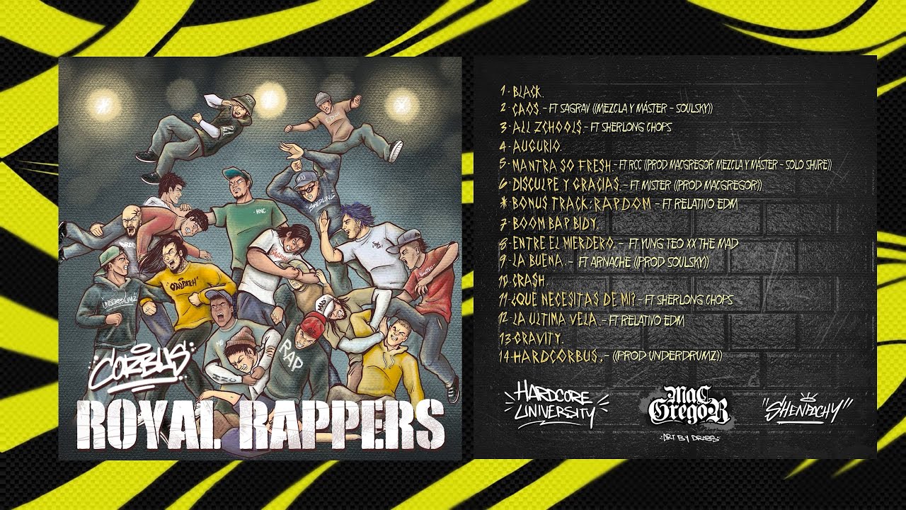 ROYAL RAPPERS // Corbus ( ÁLBUM COMPLETO ) Rap Bucaramanga - YouTube