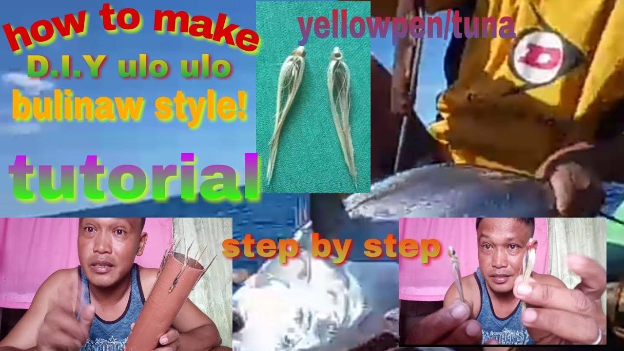 how to make D.I.Y. ulo ulo bulinaw style,,da best sa yellowpen/tuna ...