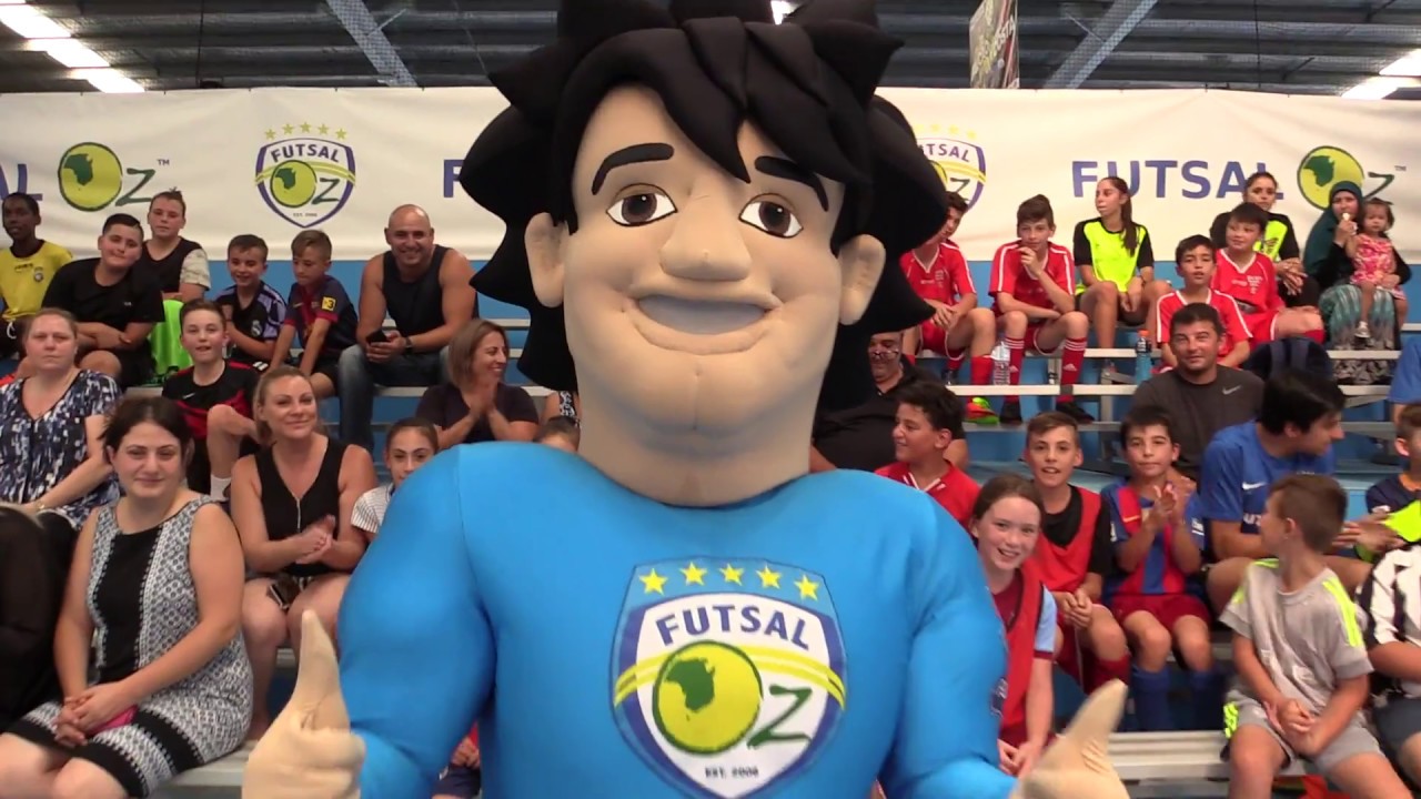 Futsal Oz introduces its new mascot - YouTube