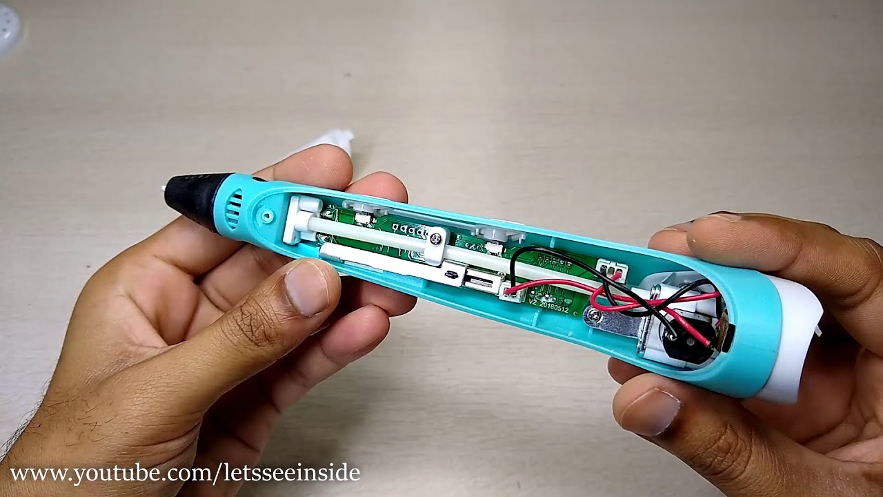 3D pen Teardown Let's See Inside - YouTube
