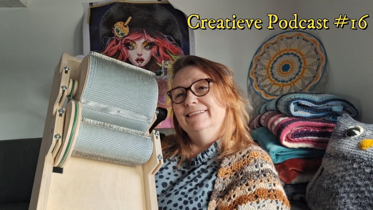Creatieve Podcast #16 #fibergirlsshawlmal @Fiber Girls - YouTube