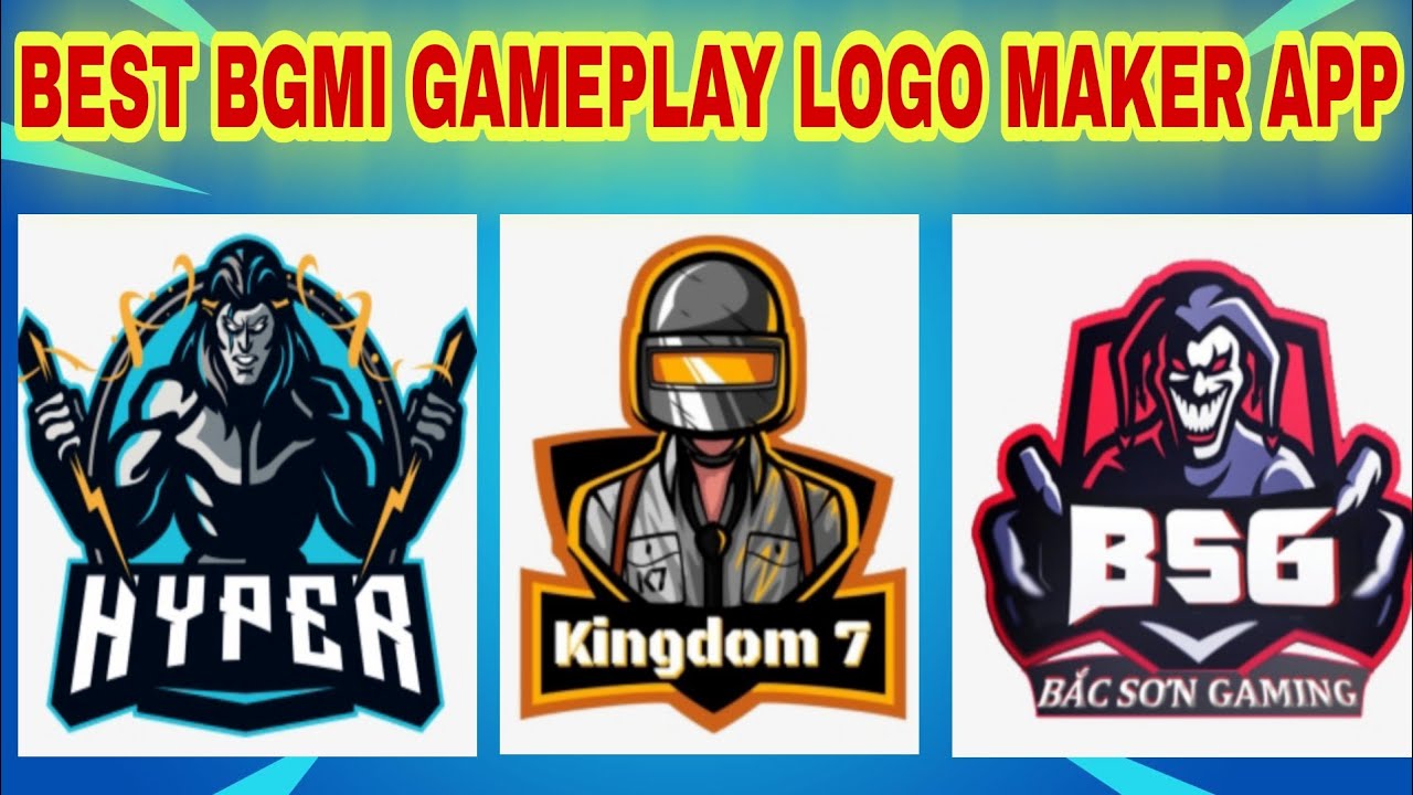 Best BGMI Logo Createor for Android 2022 | Top bgmi Logo maker app ...