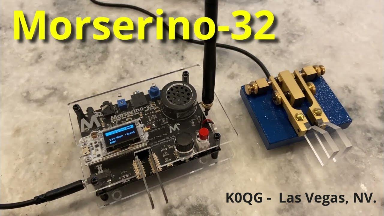Morserino-32 Morse Code Trainer DEMO - CW Machine - YouTube