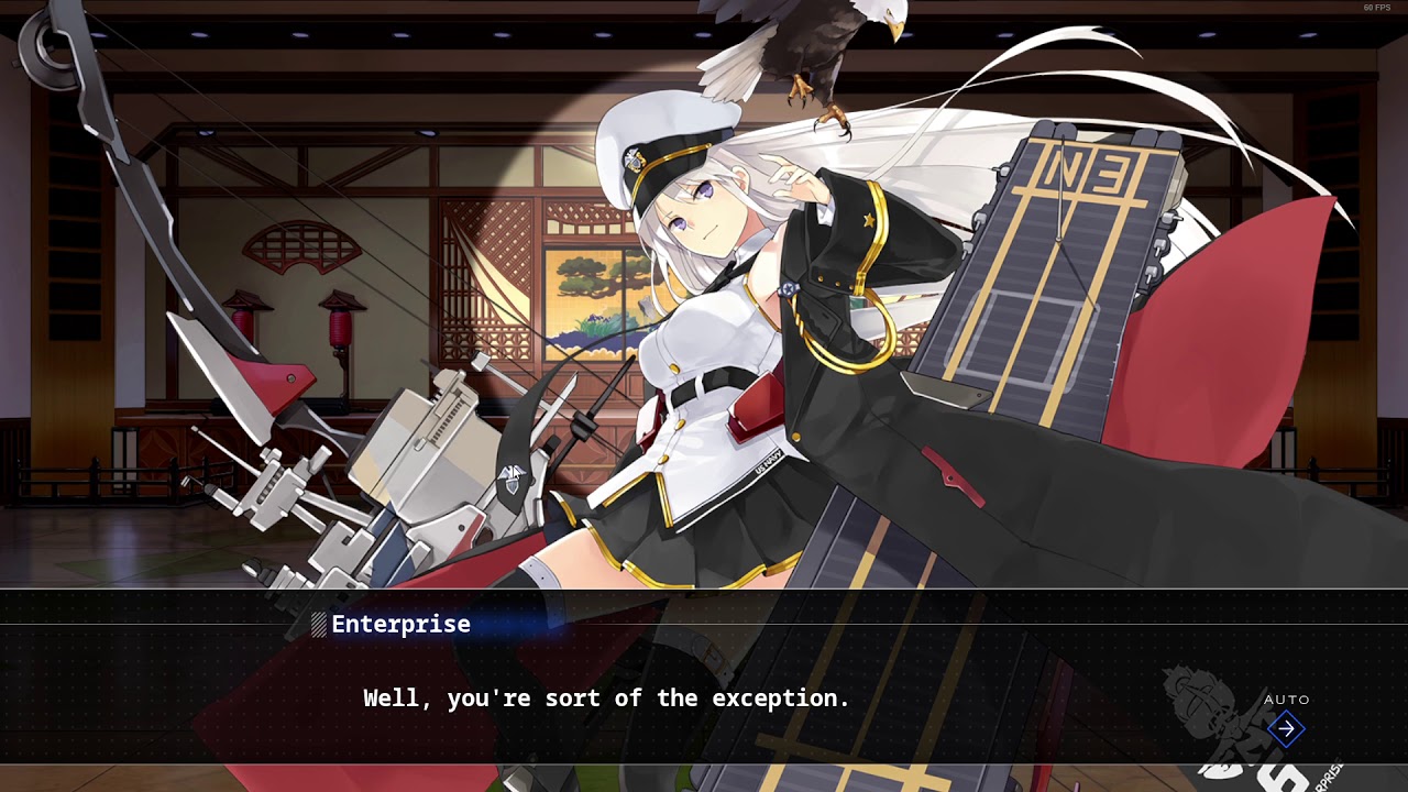 Azur Lane Crosswave Enterprise Marriage Scene Youtube