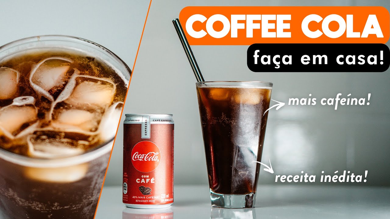 DRINK COFFEE-COLA - SAIBA COMO FAZER COCA DE CAFÉ EM CASA - YouTube