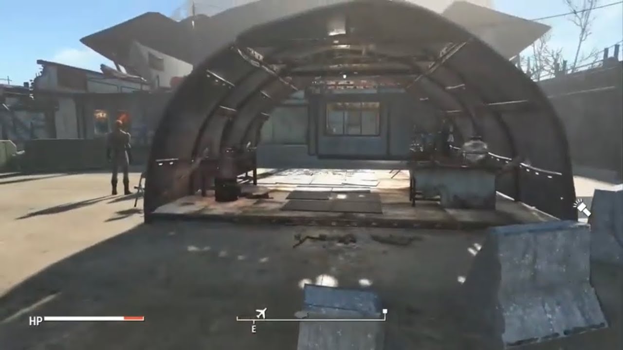 Boston Airport Brotherhood Outpost - BoS base at Boston Airport ...