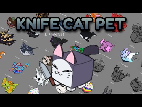 ROBLOX Pet Simulator X NEW KNIFE CAT? - YouTube