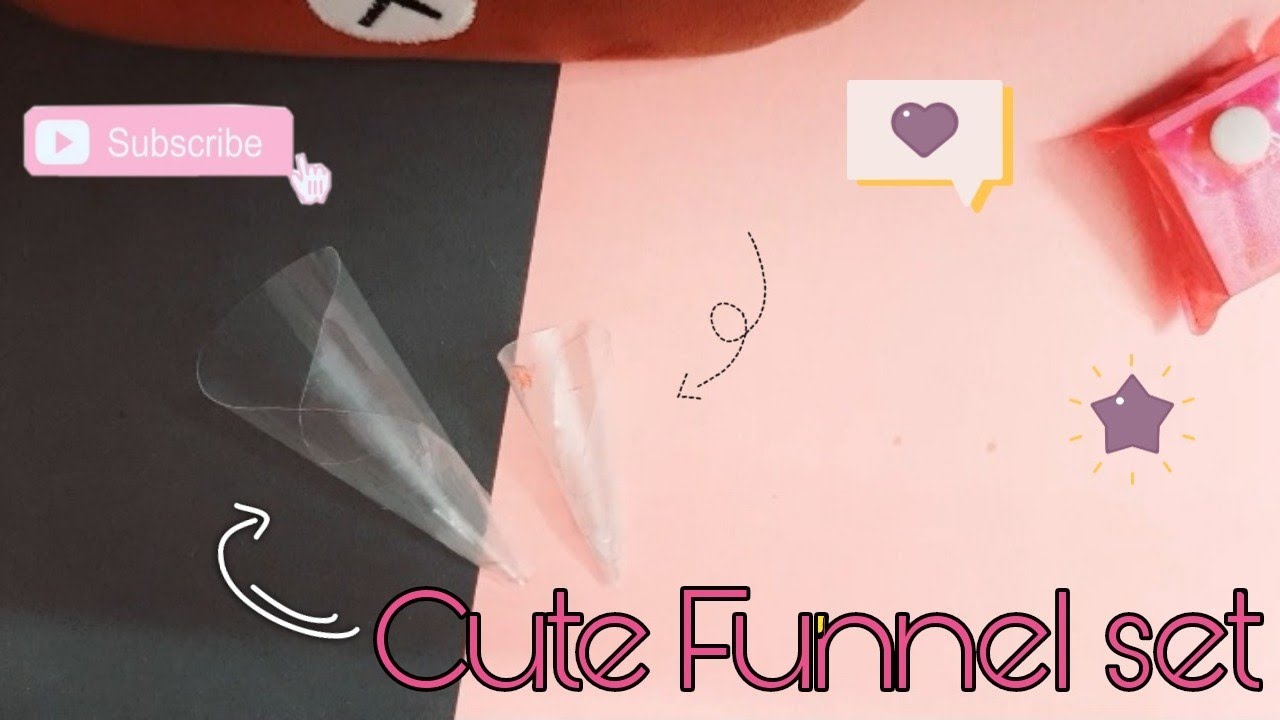 Cute Funnel set || DIY || Funnels || Best for small items || Preyoshi ...