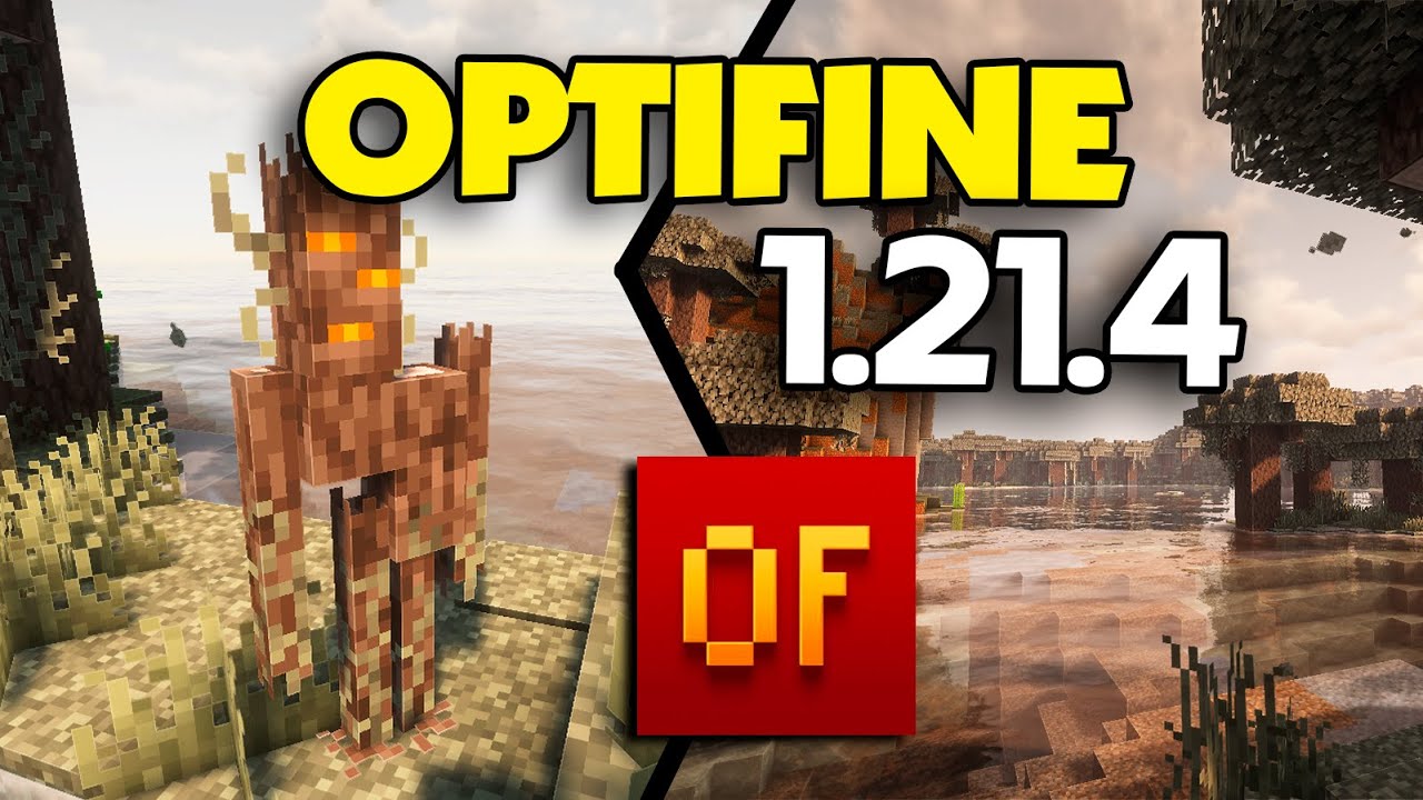 Optifine 1.21.4 Como baixar e instalar no Minecraft Java - YouTube